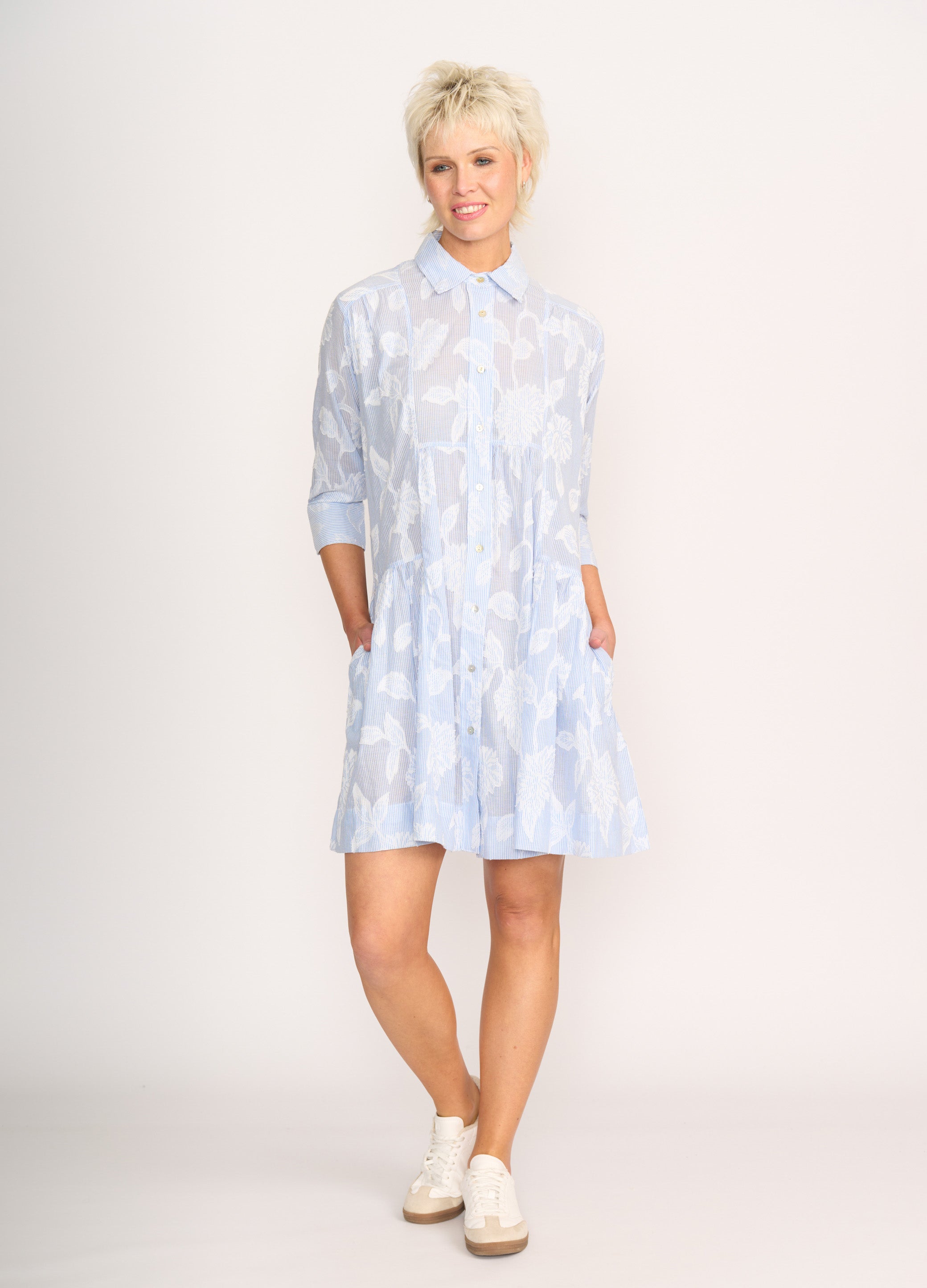 Contrast Panel Dress – Apt Collections