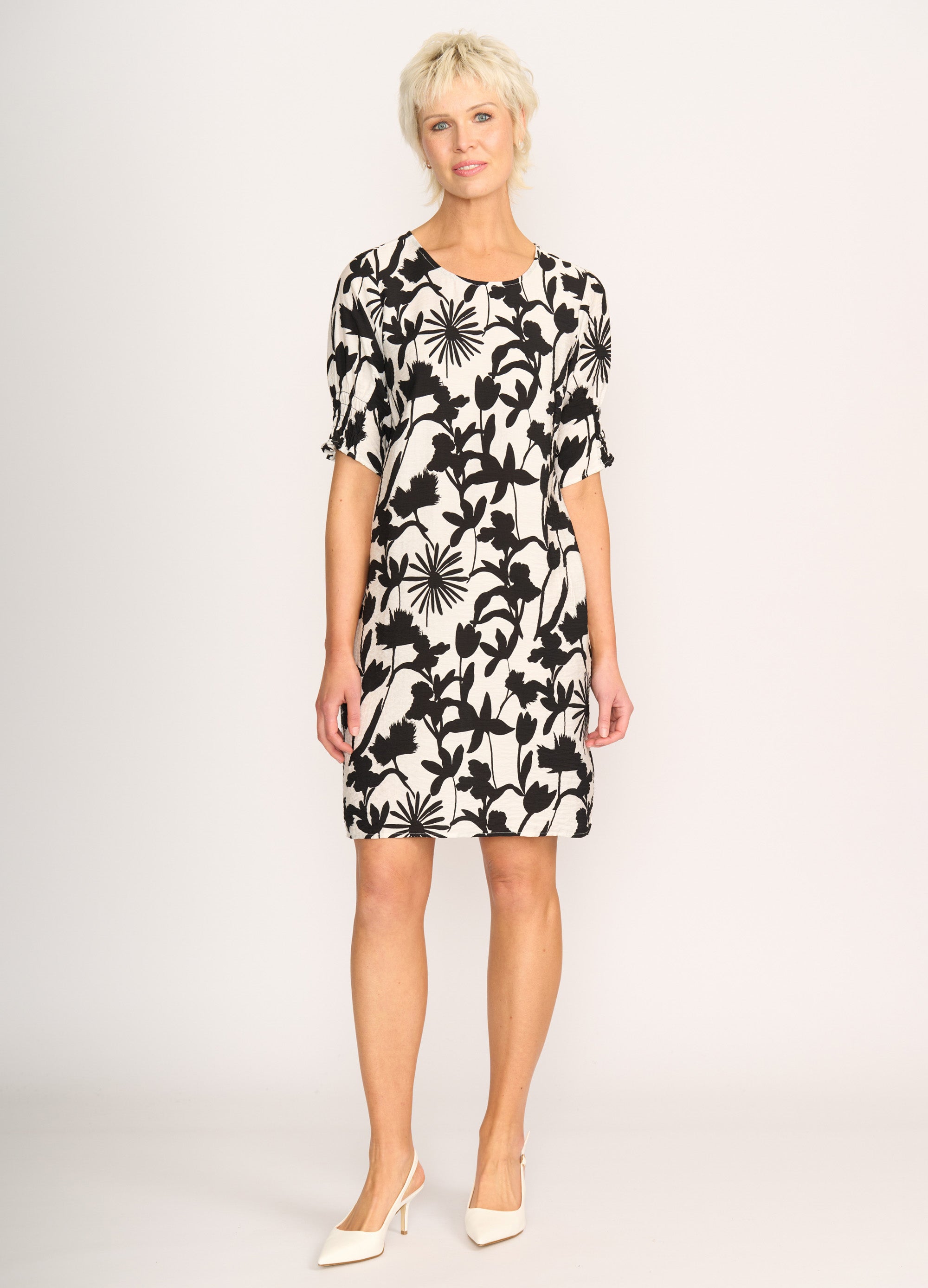 Shirr The Cuff Dress – Apt Collections