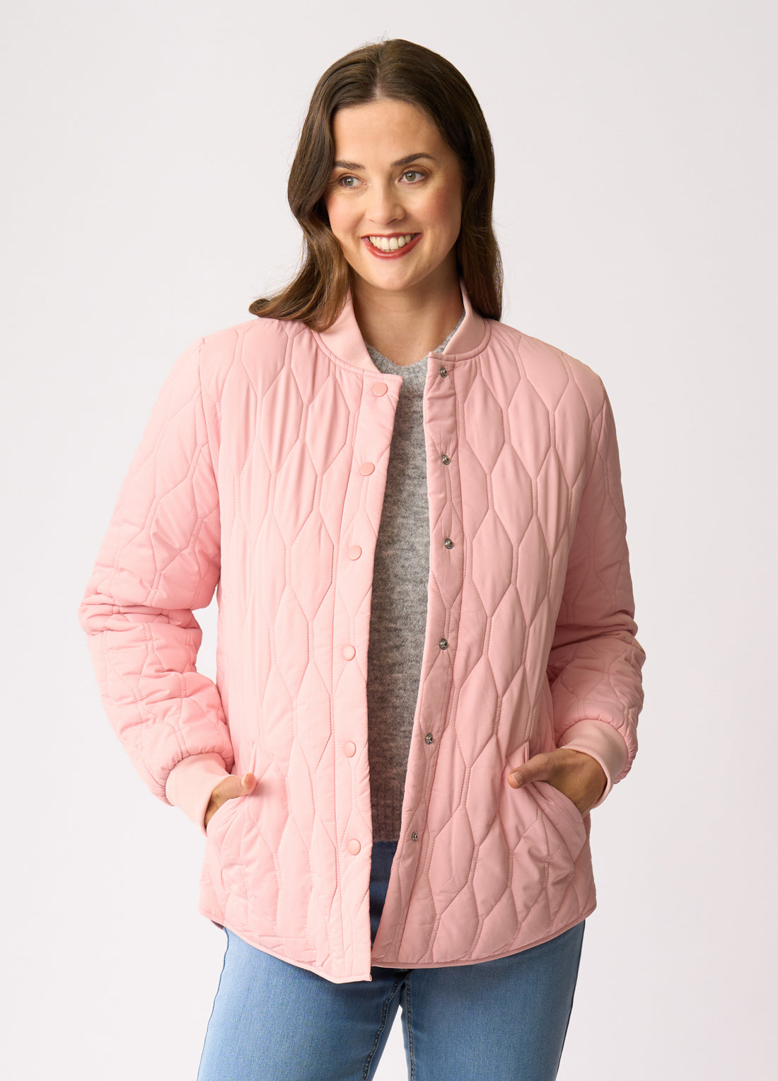 Quilted Snap Jacket – Apt Collections