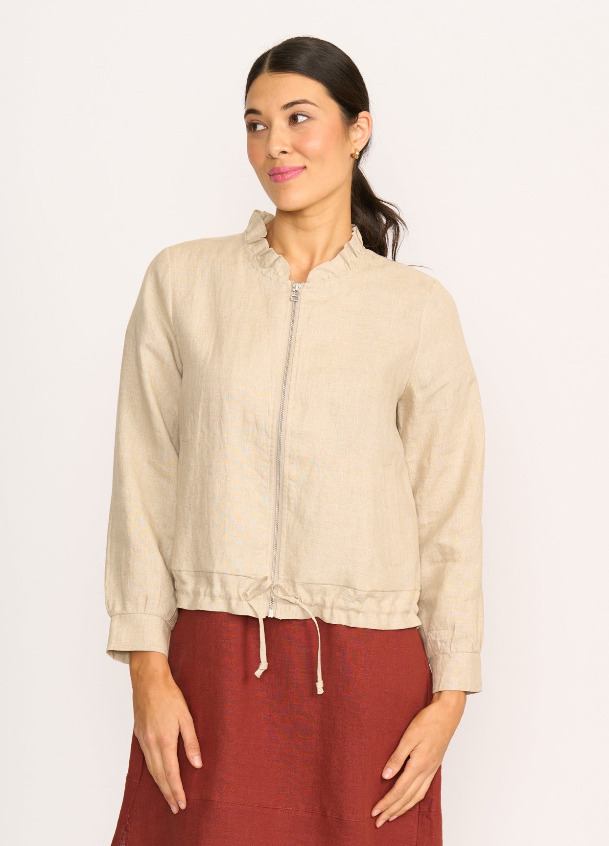 Ruffle Neck Jacket – Apt Collections