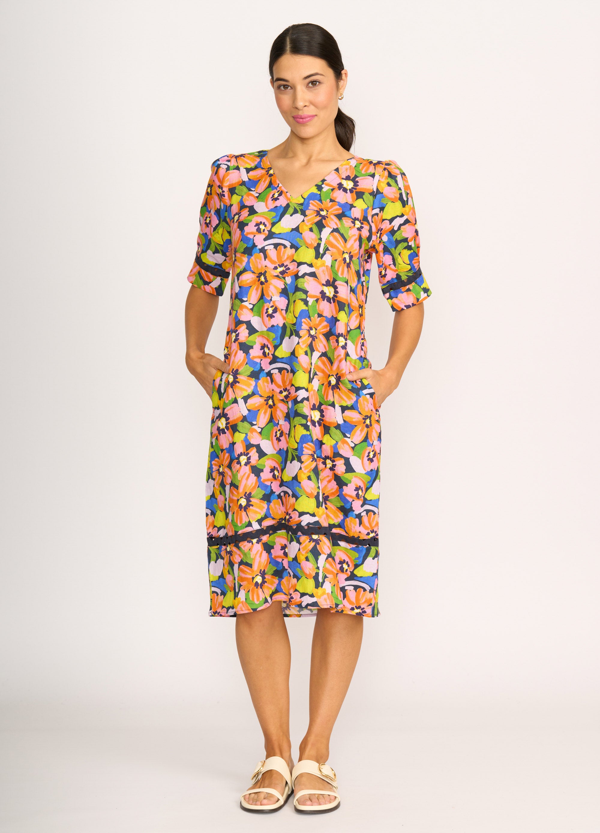 Trim Time Dress – Apt Collections